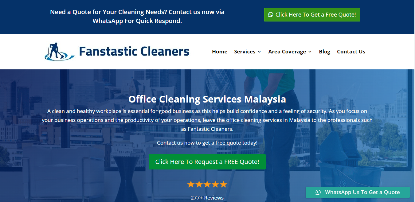 Top 10 Office Cleaners in Kuala Lumpur, KL | Malaysia